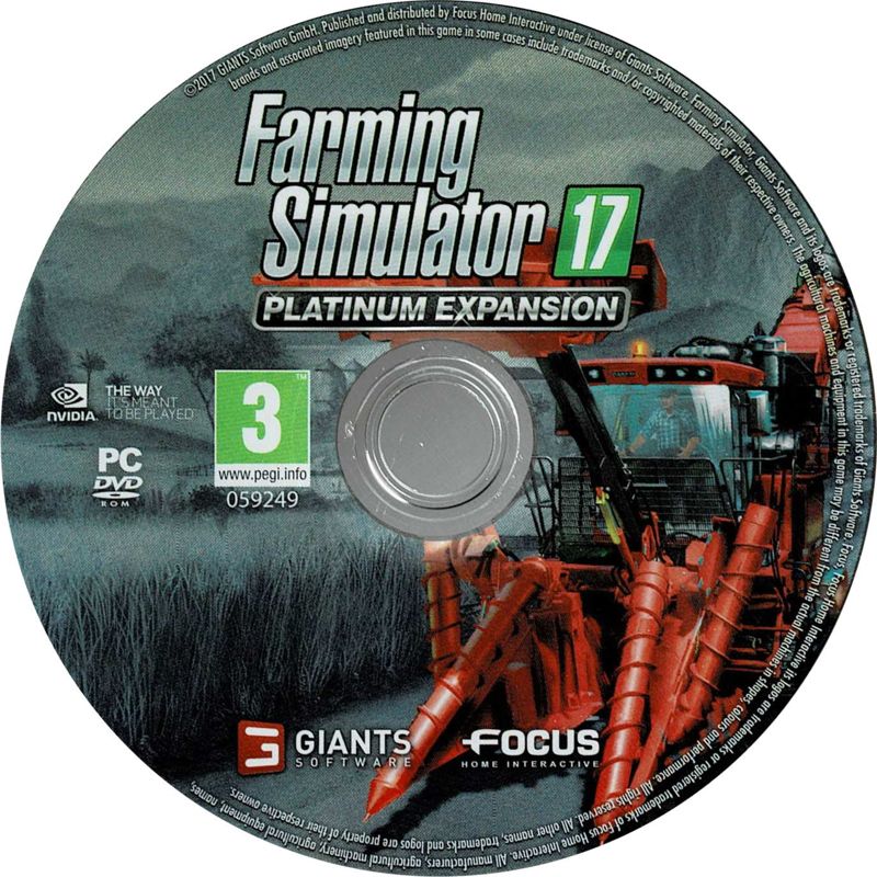 Farming Simulator 17: Platinum Expansion cover or packaging material ...