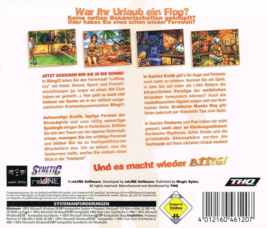 Biing! 2: Sonne, Strand und heiße Nächte cover or packaging material ...