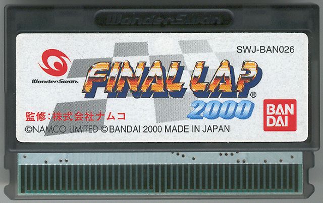 Final Lap 2000 cover or packaging material - MobyGames