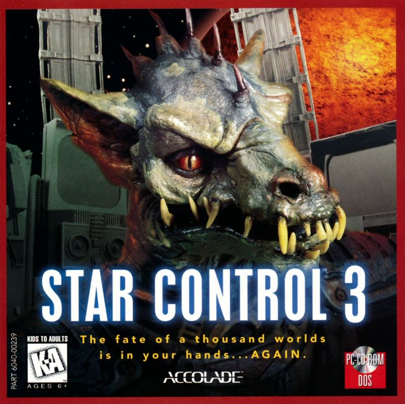 Star Control 3 cover or packaging material - MobyGames