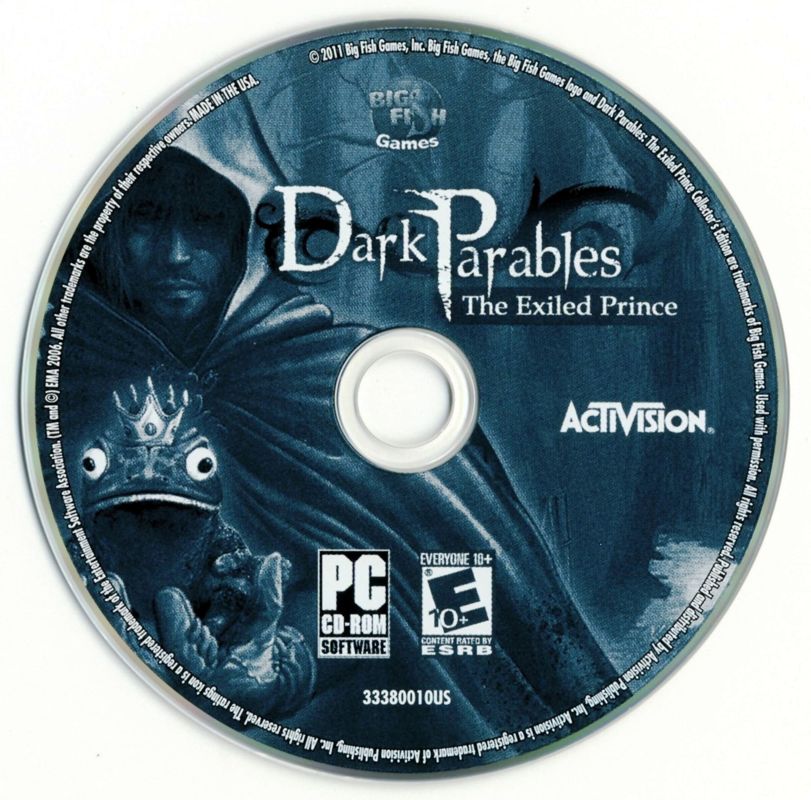 Dark Parables: The Exiled Prince (Collector's Edition) cover or packaging material - MobyGames