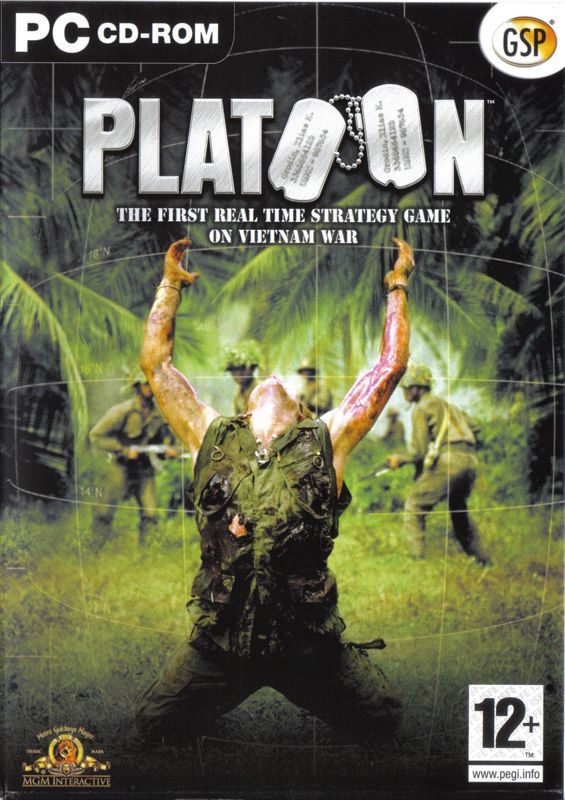 Platoon cover or packaging material - MobyGames