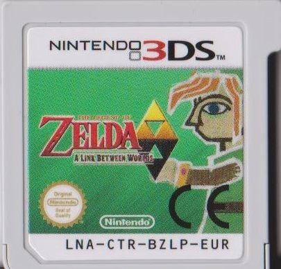 The Legend of Zelda: A Link Between Worlds cover or packaging material ...