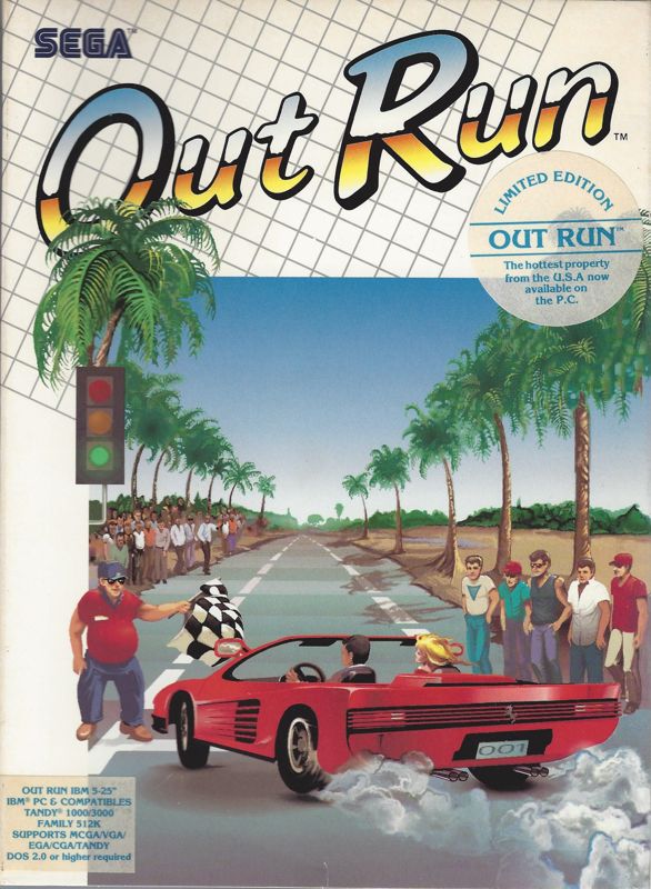 OutRun cover or packaging material - MobyGames