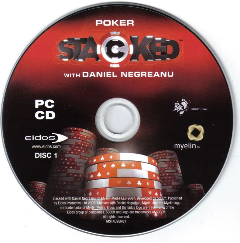 Stacked with Daniel Negreanu cover or packaging material - MobyGames