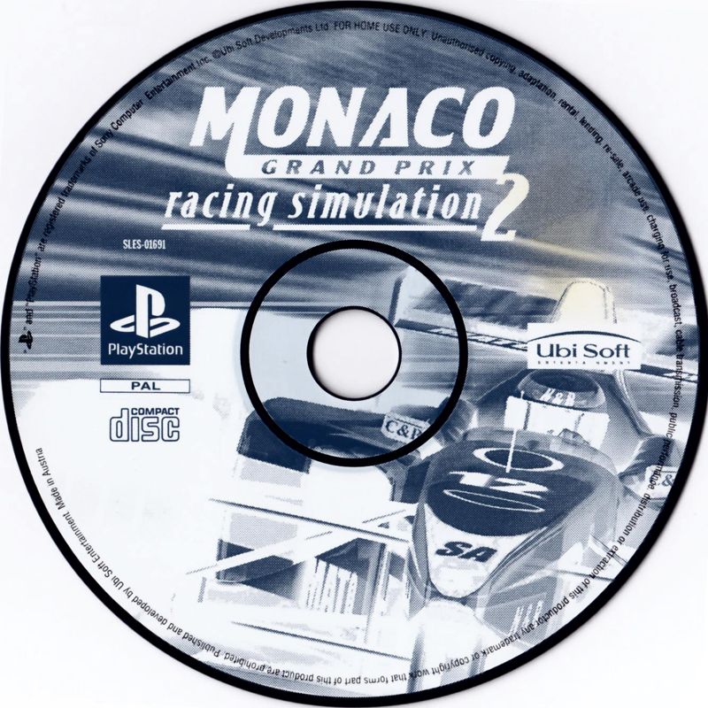 Monaco Grand Prix Racing Simulation 2 cover or packaging material - MobyGames