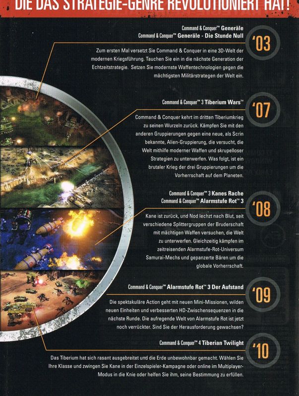 Command & Conquer: The Ultimate Collection cover or packaging material - MobyGames