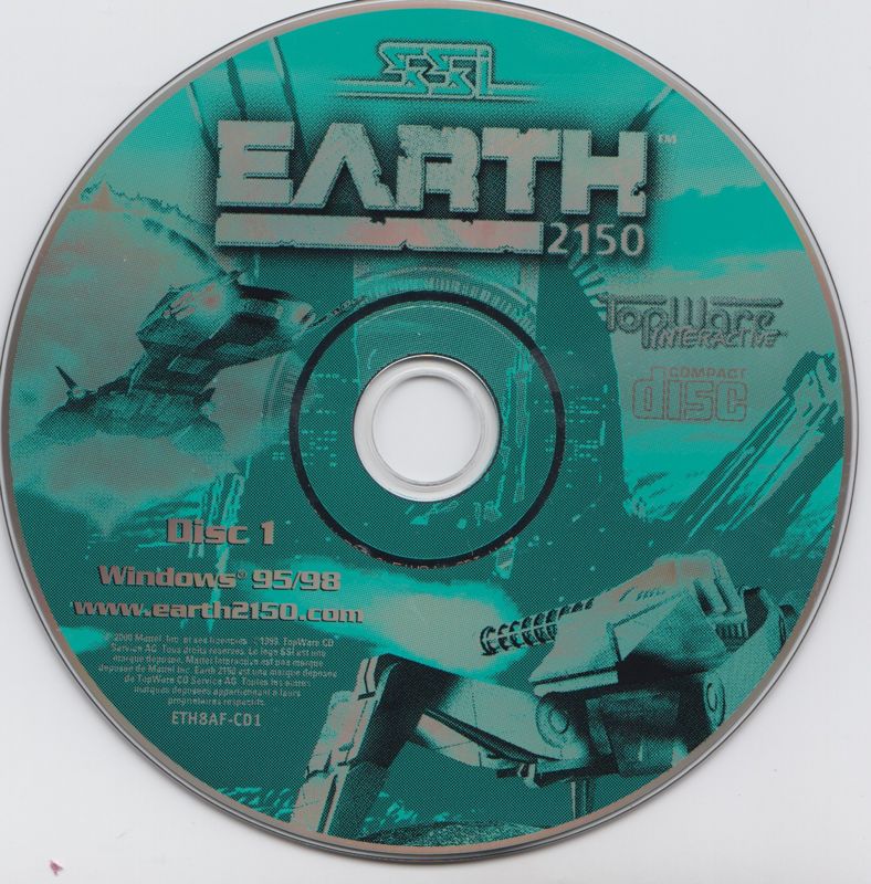Earth 2150 cover or packaging material - MobyGames