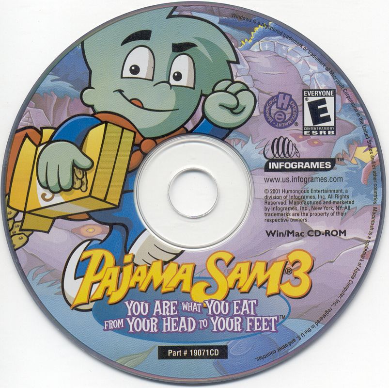 Pajama Sam: 2 Pack cover or packaging material - MobyGames