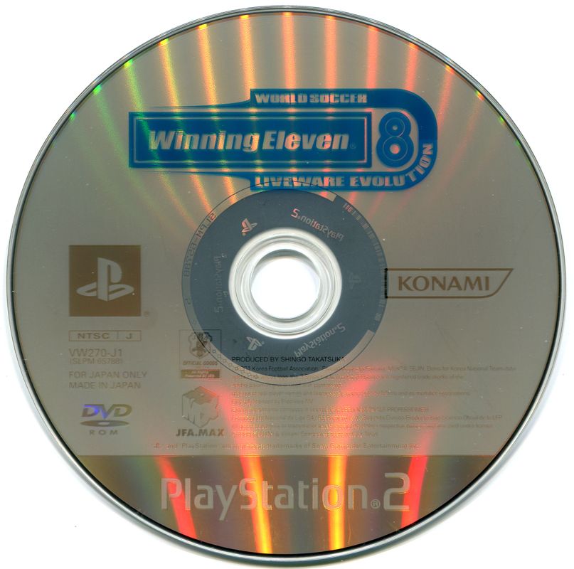 World Soccer: Winning Eleven 8 International cover or packaging ...