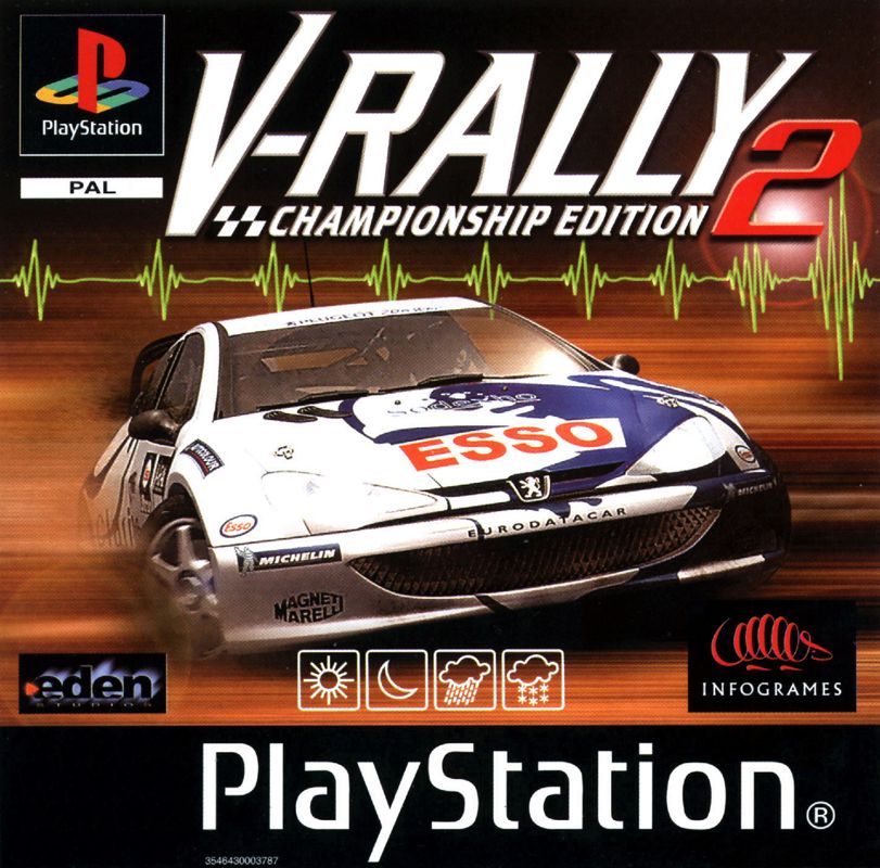 Need for Speed: V-Rally 2 cover or packaging material - MobyGames