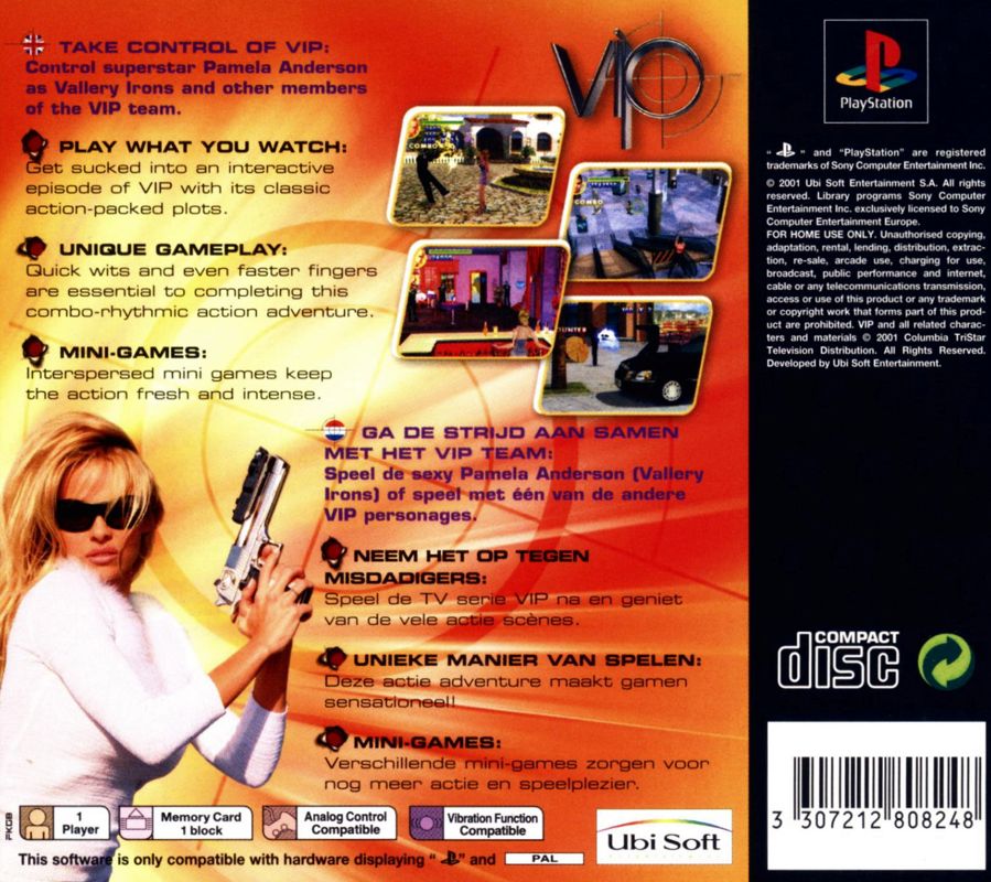 VIP cover or packaging material - MobyGames