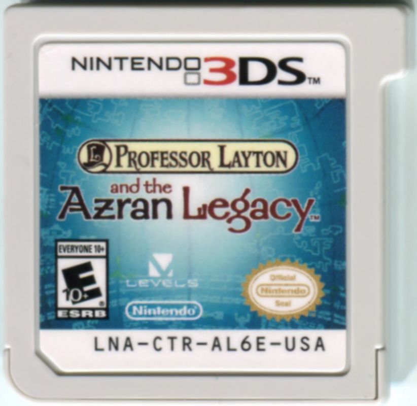 Professor Layton and the Azran Legacy cover or packaging material ...