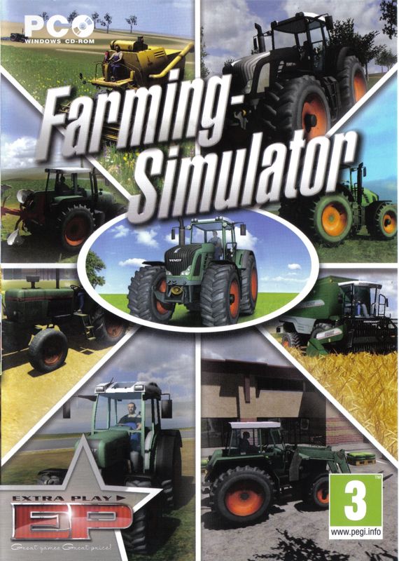 Farming Simulator 2009 cover or packaging material - MobyGames