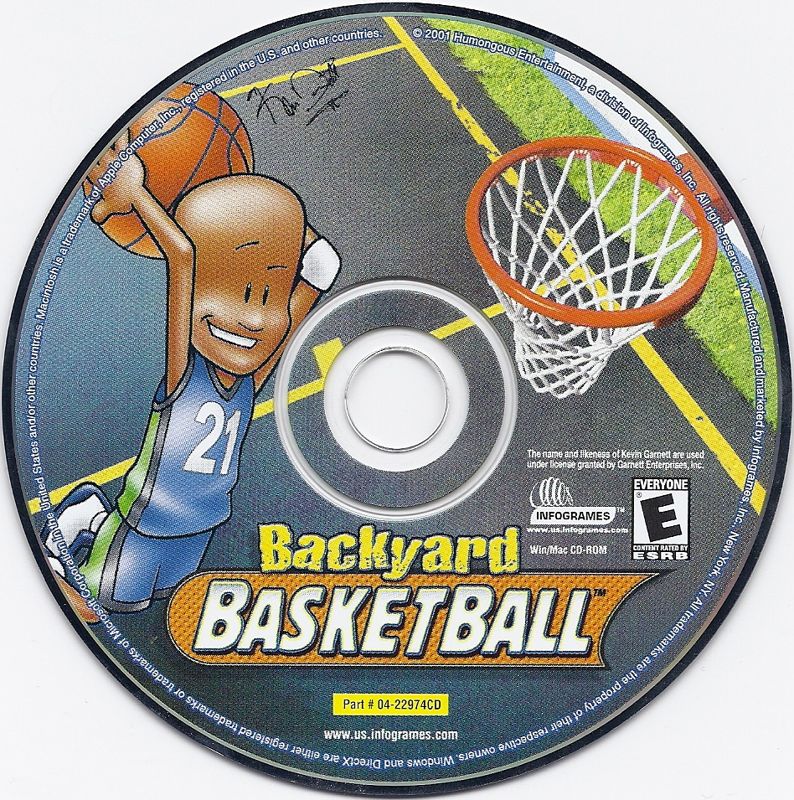 Backyard Basketball cover or packaging material - MobyGames