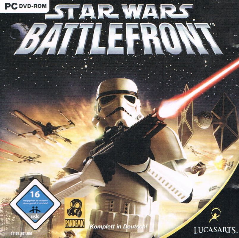 Star Wars: Battlefront cover or packaging material - MobyGames
