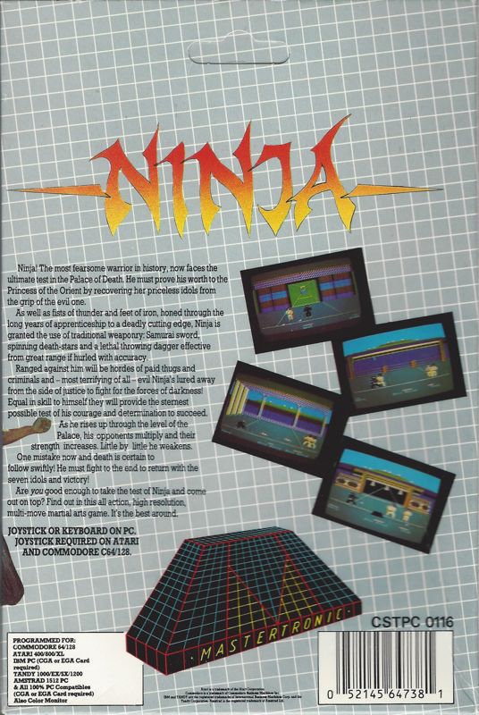 Ninja cover or packaging material - MobyGames
