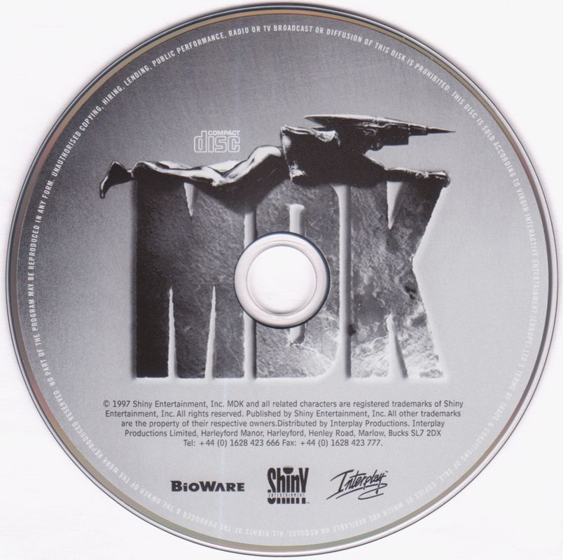 MDK: Snipers Edition cover or packaging material - MobyGames