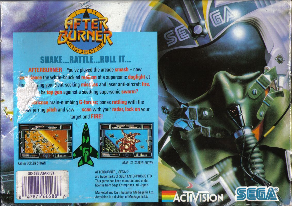 After Burner II cover or packaging material - MobyGames
