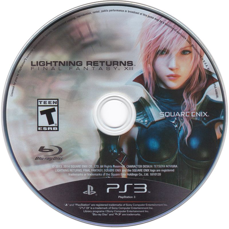 Lightning Returns: Final Fantasy XIII cover or packaging material - MobyGames