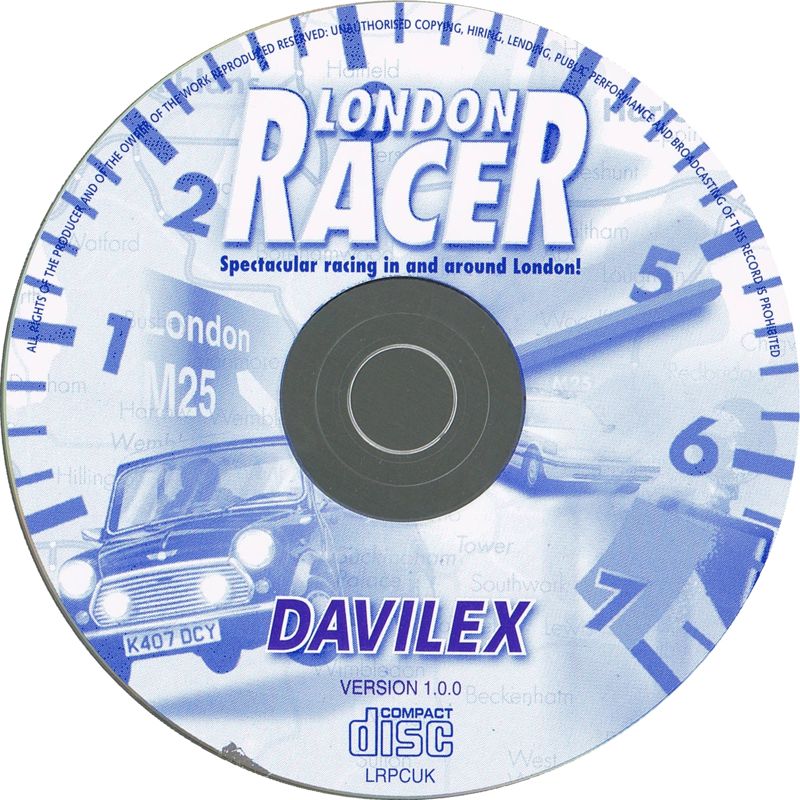 M25 Racer cover or packaging material - MobyGames