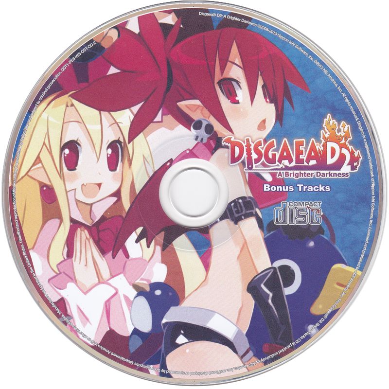 Disgaea D2: A Brighter Darkness cover or packaging material - MobyGames