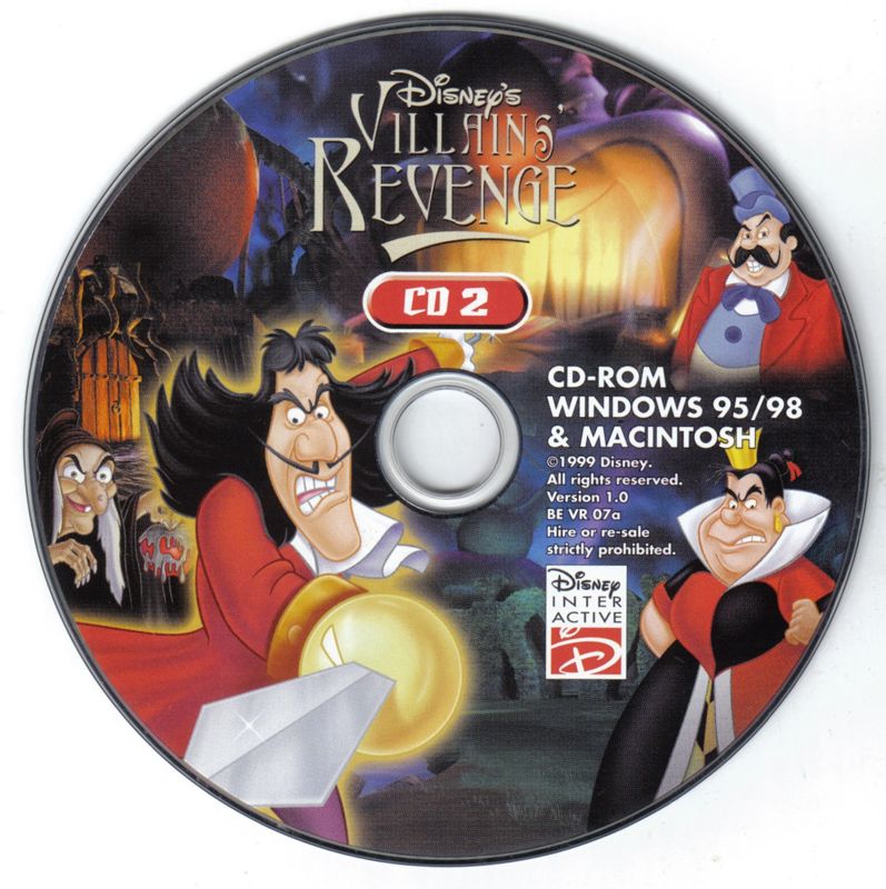 Disney's Villains' Revenge cover or packaging material - MobyGames