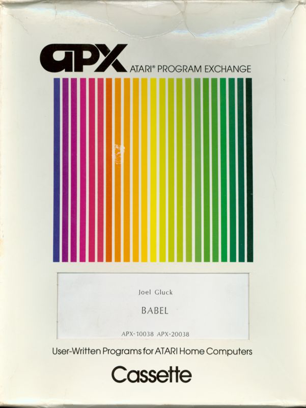 Babel (1982) - MobyGames