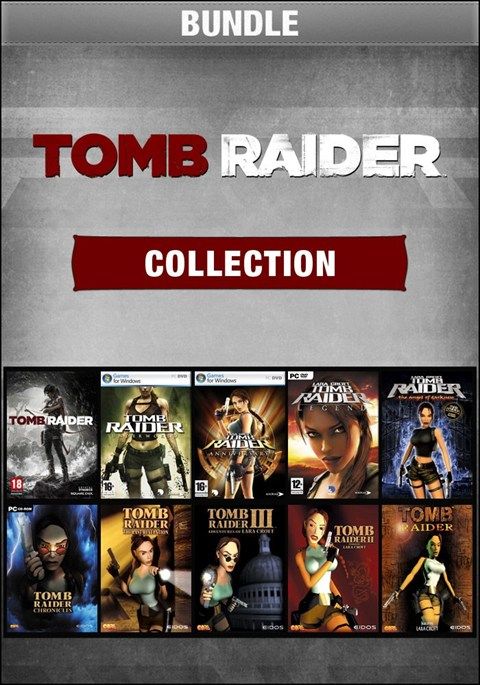 Tomb Raider: Collection cover or packaging material - MobyGames