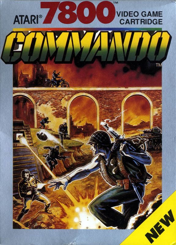 Commando cover or packaging material - MobyGames
