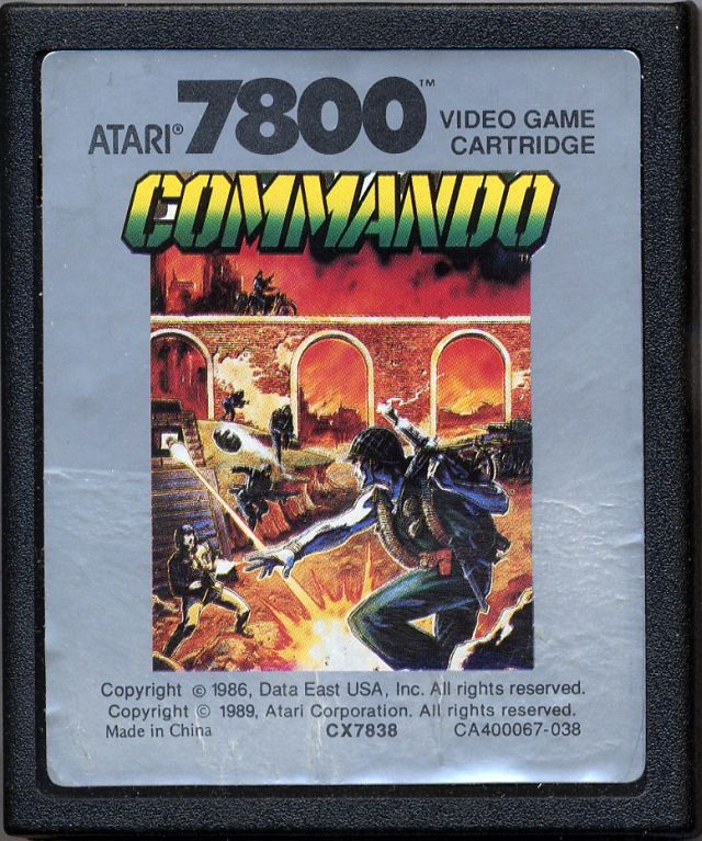 Commando cover or packaging material - MobyGames