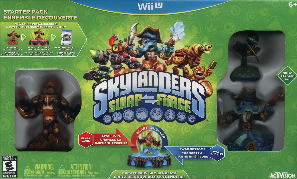 Skylanders: Swap Force box covers - MobyGames