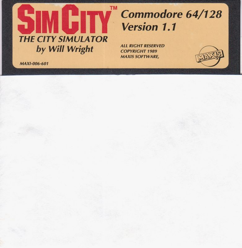 SimCity cover or packaging material - MobyGames