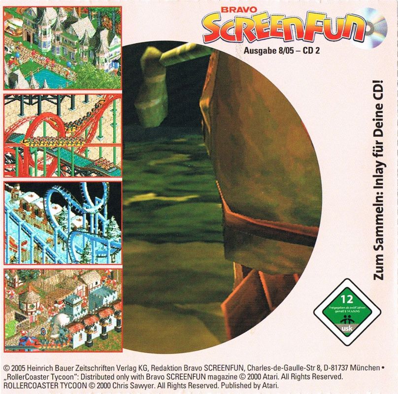 RollerCoaster Tycoon: Loopy Landscapes cover or packaging material ...