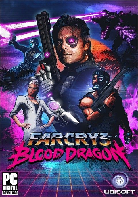 Far Cry 3: Blood Dragon cover or packaging material - MobyGames