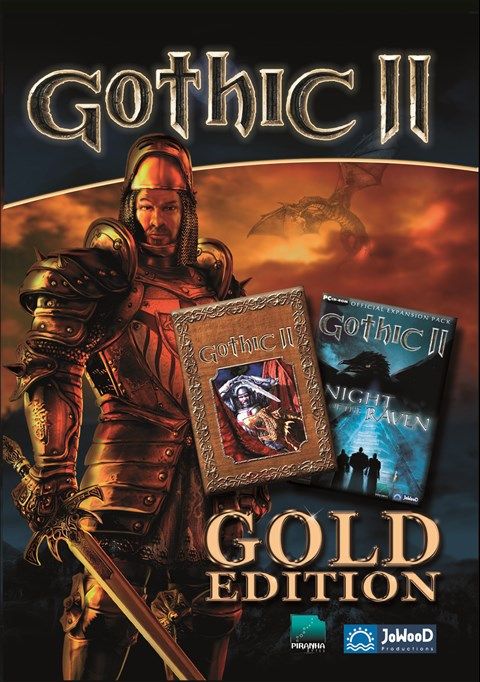 Gothic II: Gold Edition cover or packaging material - MobyGames