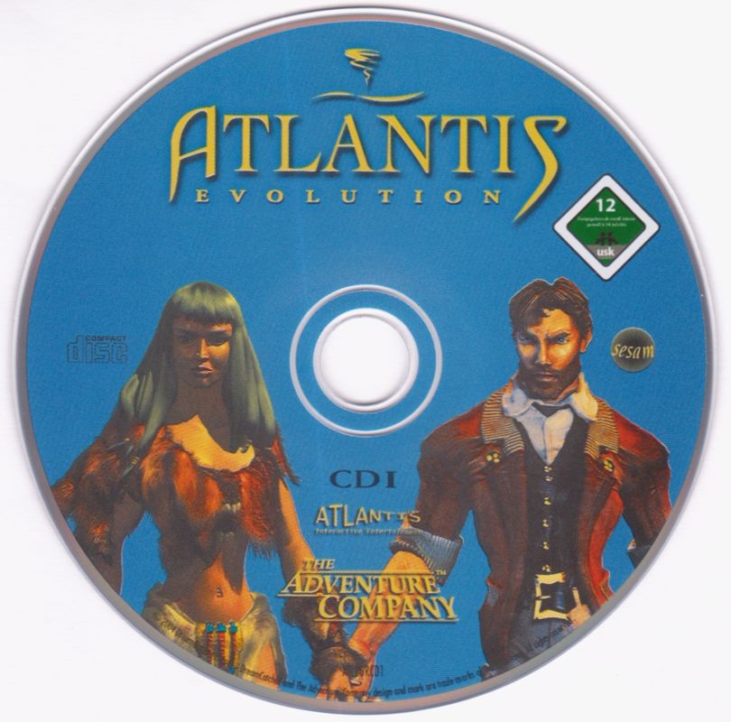 Atlantis: Evolution cover or packaging material - MobyGames