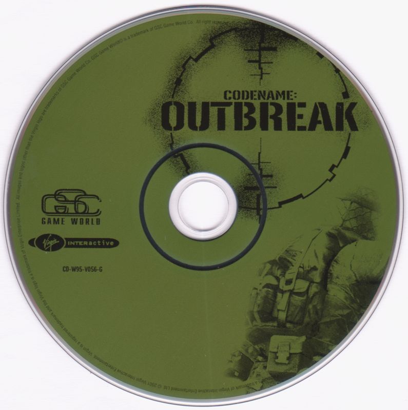 Codename: Outbreak cover or packaging material - MobyGames