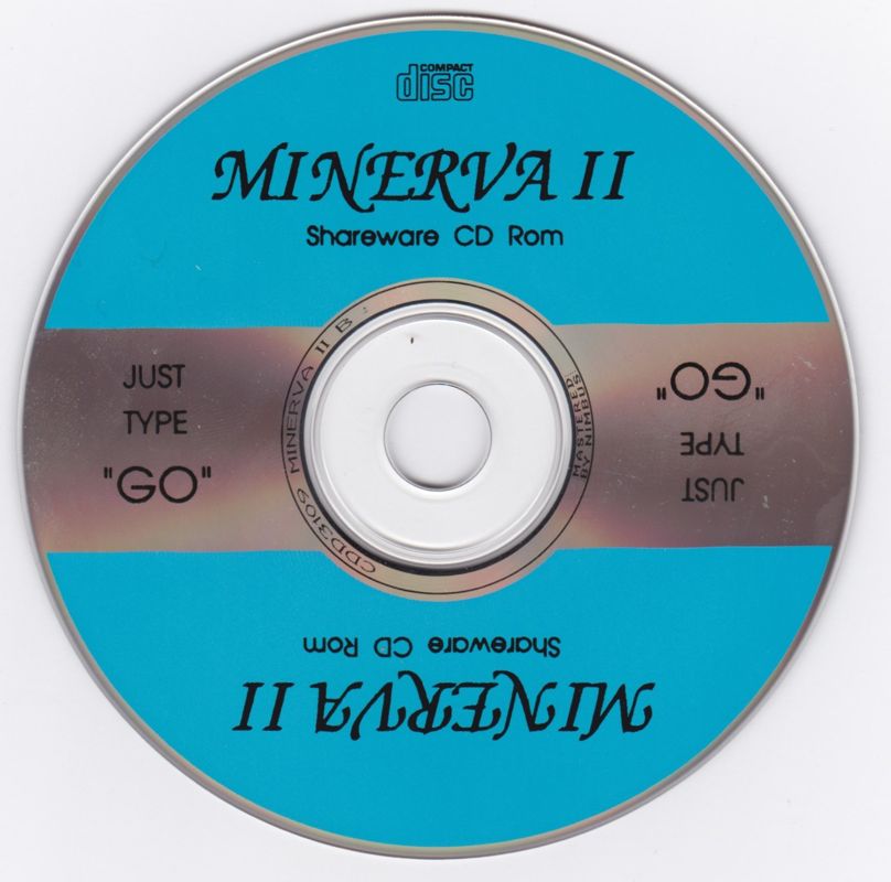 Minerva II Shareware CD Rom cover or packaging material - MobyGames