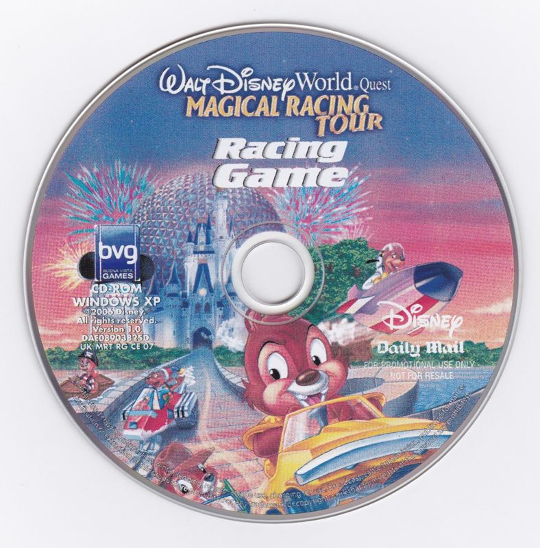 Walt Disney World Quest: Magical Racing Tour cover or packaging ...