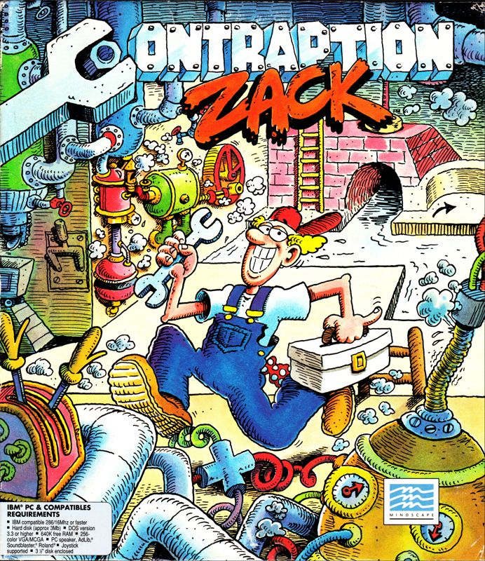 Contraption Zack cover or packaging material - MobyGames