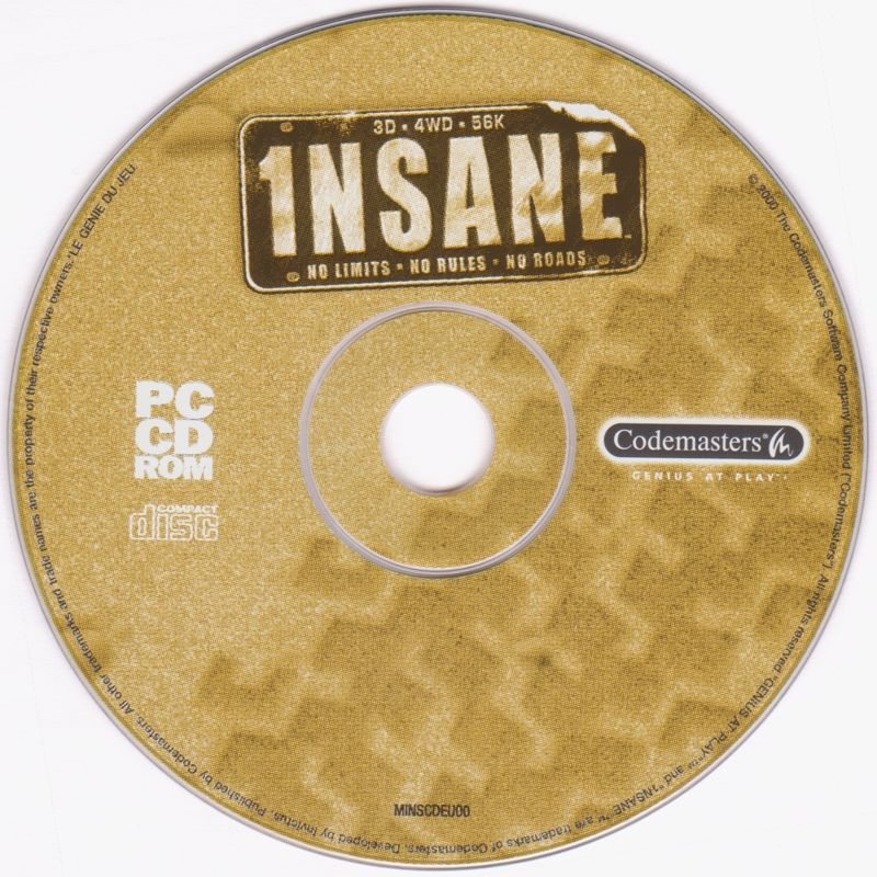 1nsane cover or packaging material - MobyGames