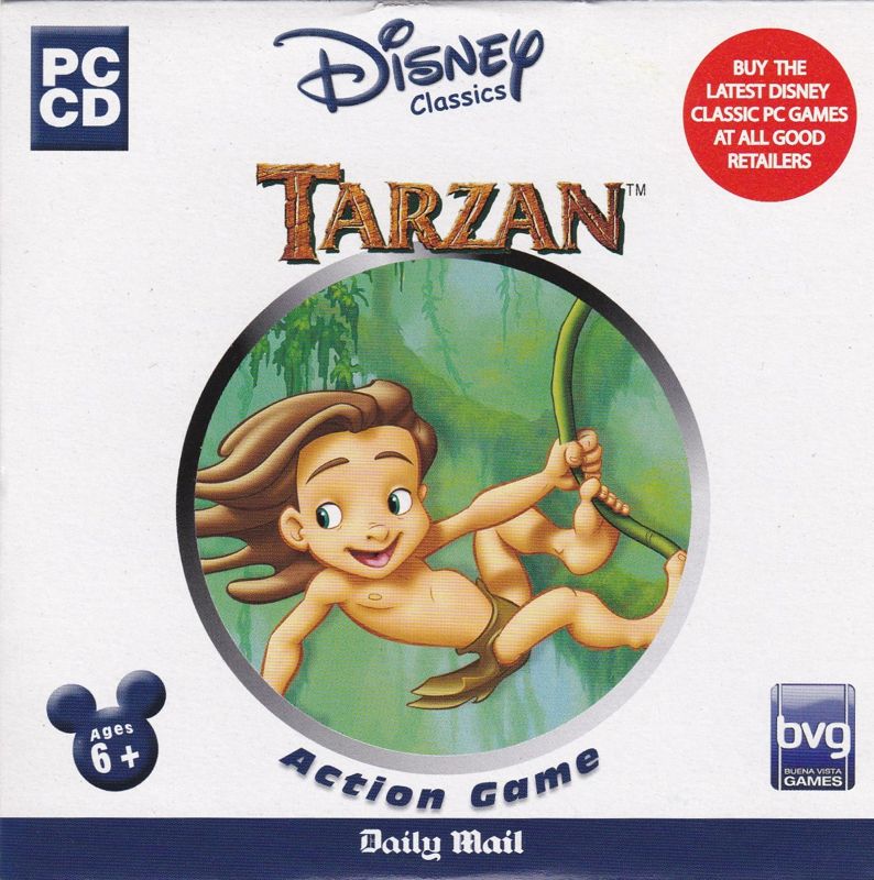 Disney's Tarzan Activity Center cover or packaging material - MobyGames