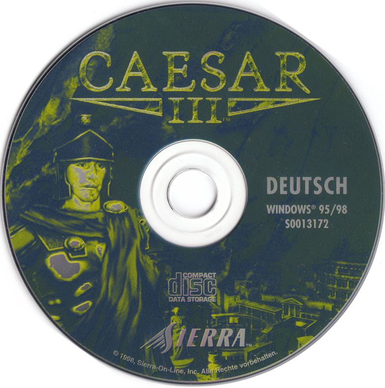 Caesar: Platinum cover or packaging material - MobyGames