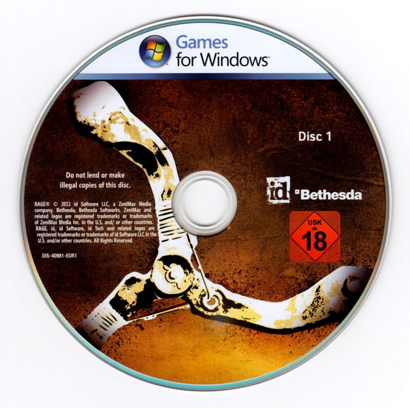 Rage (Anarchy Edition) cover or packaging material - MobyGames