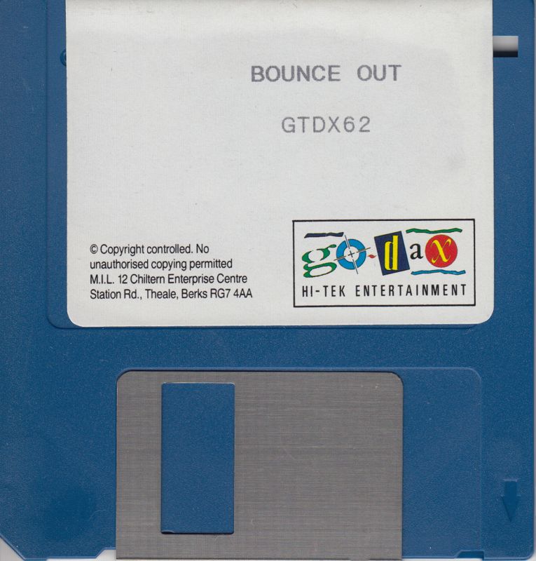 Bounce Out cover or packaging material - MobyGames