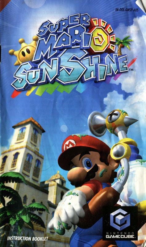 Super Mario Sunshine cover or packaging material - MobyGames