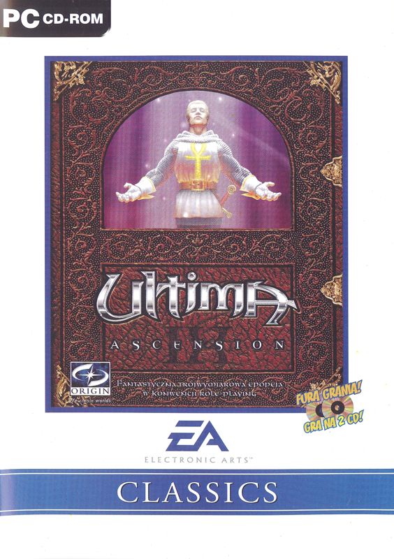 Ultima IX: Ascension cover or packaging material - MobyGames
