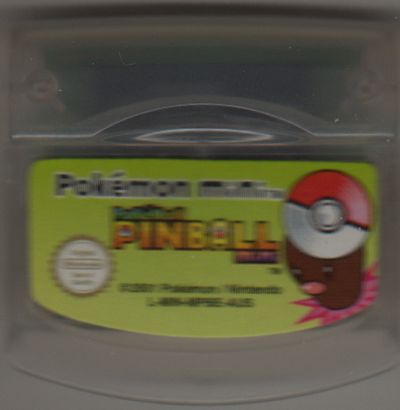 Pokémon Pinball mini cover or packaging material - MobyGames