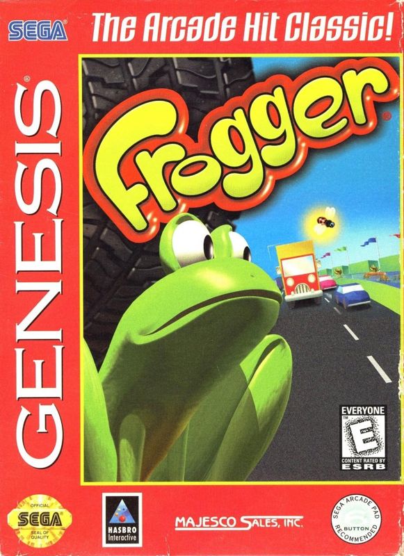 Frogger cover or packaging material - MobyGames
